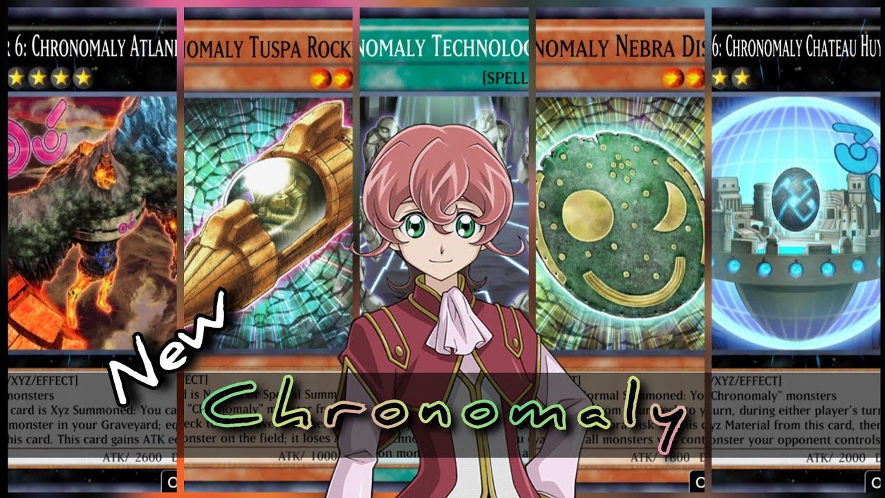 New Chronomaly Deck with Chronomaly Tuspa Rocket! [Yu-Gi-Oh! Duel Links ...