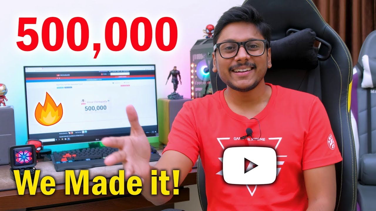 500,000 Subscribers !! A Dream come True... - YouTube