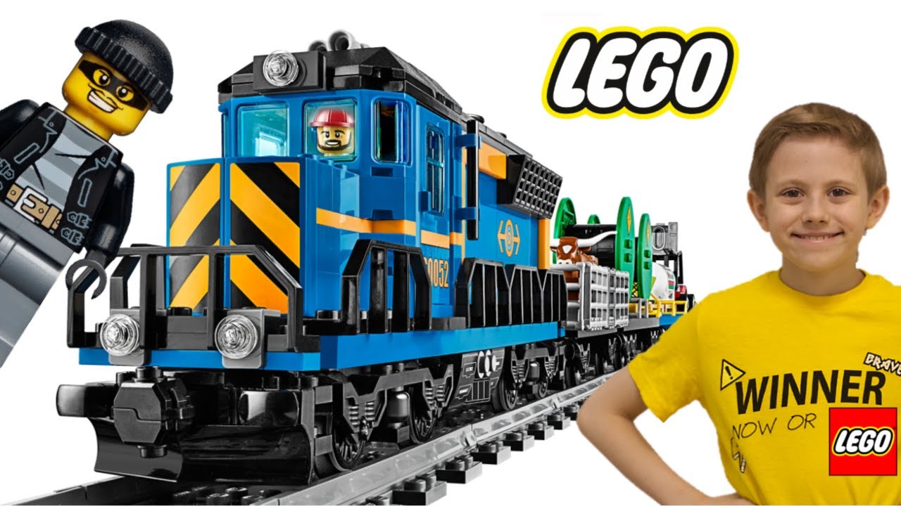 ЛЕГО ПОЕЗДА и интересные LEGO ИСТОРИИ для детей - Лего полиция против ...
