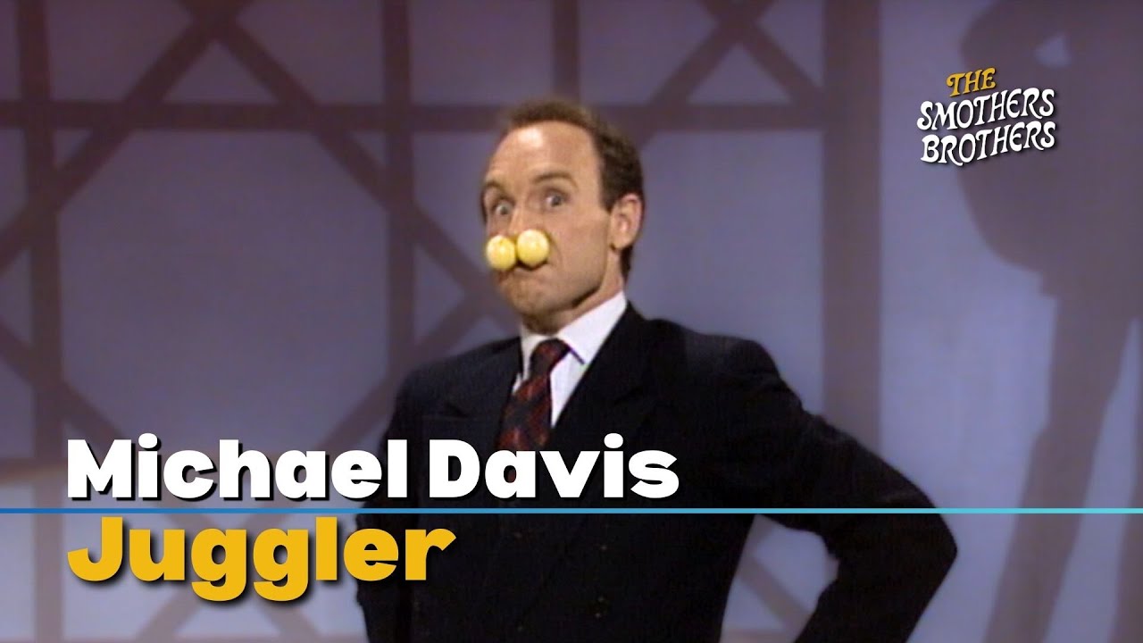 Michael Davis | Juggling | The Smothers Brothers Comedy Hour - YouTube