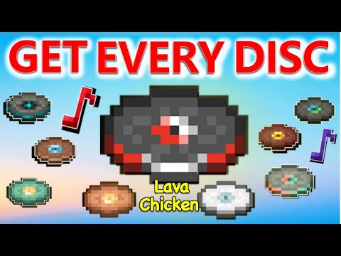 How to Get ALL 21 MUSIC DISCS in Minecraft 26.2+  PE & Java (feat. Lava Chicken)