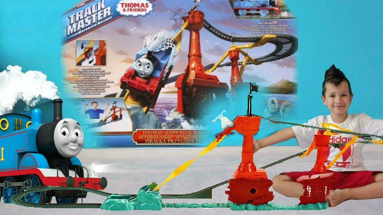 Thomas and friends shipwreck rails set unboxing and assembling / Kids ...