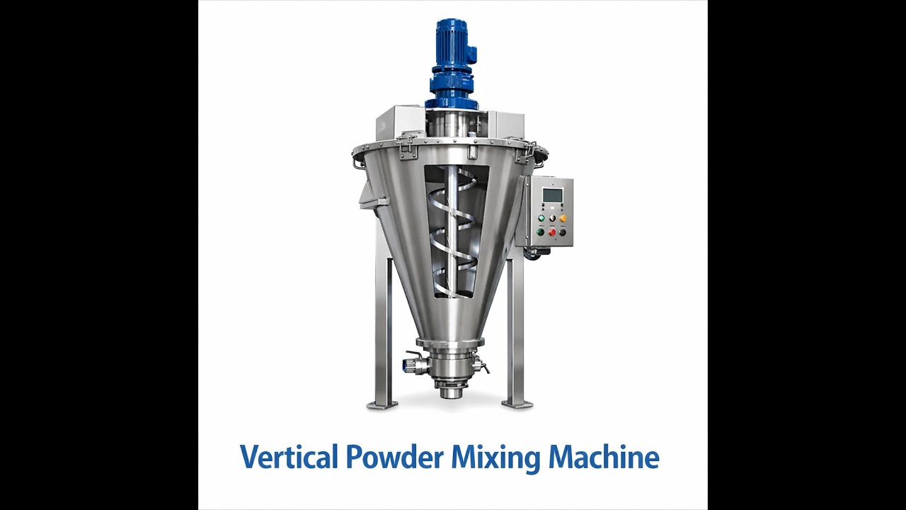 Vertical Powder Mixing Machine DIY | Part 2 | Design, Working Principle ...