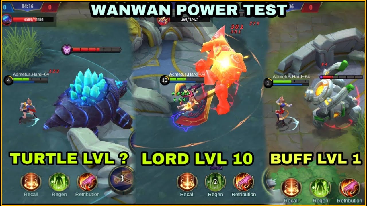 WANWAN THE LORD AND TURTLE KILLER | MOBILE LEGENDS - YouTube
