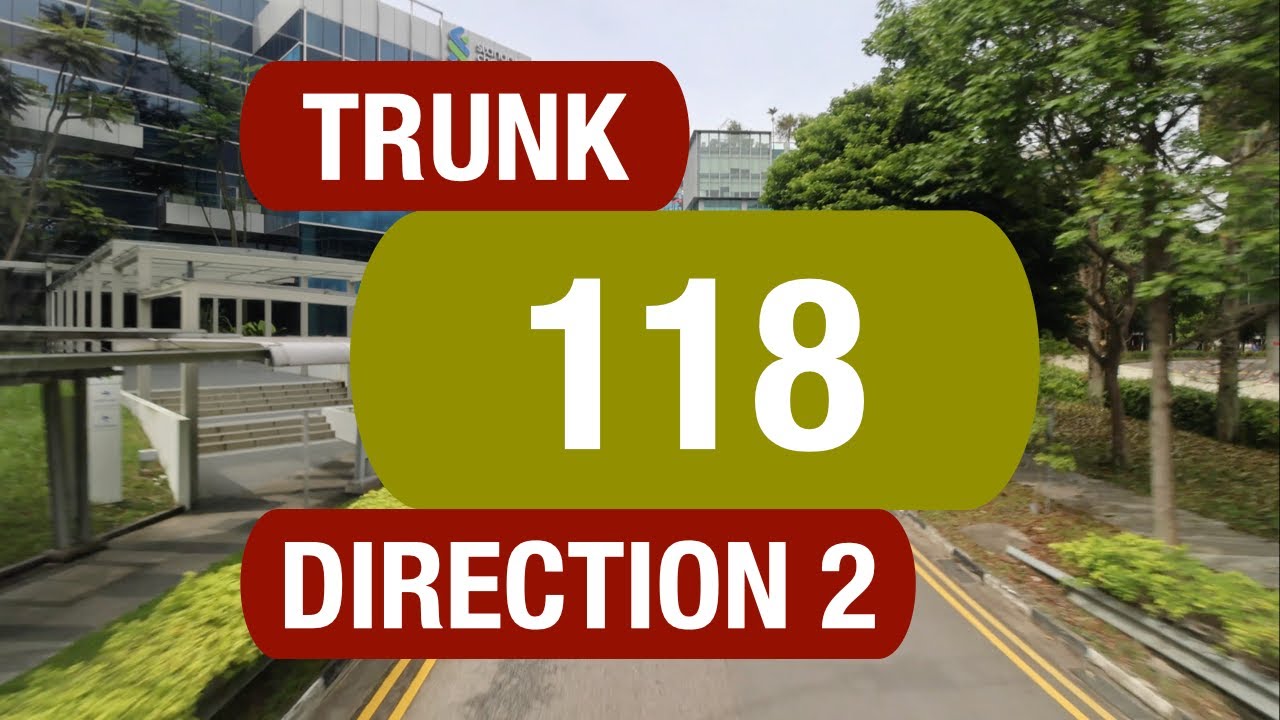 Go-Ahead Trunk 118 (Direction 2) | Bus Service Route Visual - YouTube