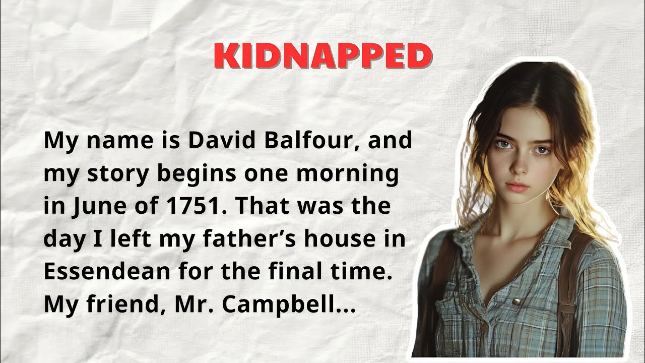 Learn English with Kidnapped Story | Level 1 Graded Reader | Thrilling ...