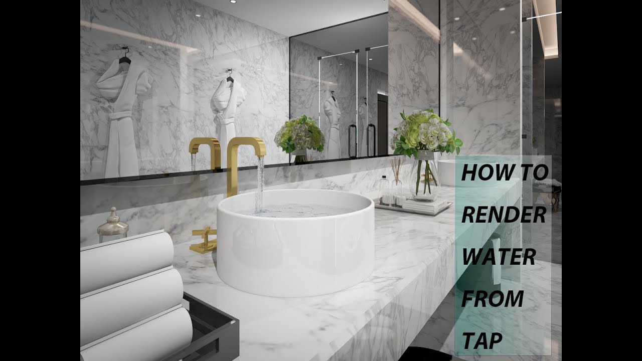 Flow of Water From the Tap || 3DS Max Tutorial || How to give realism ...