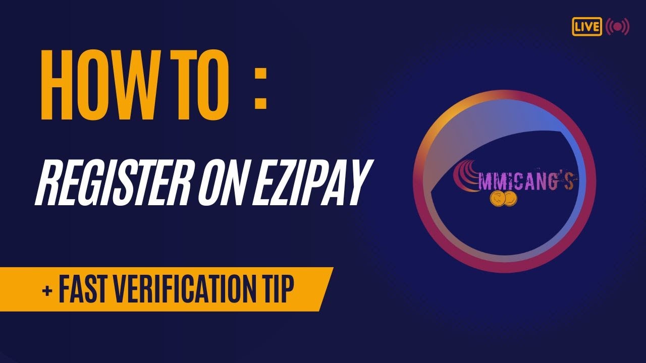 HOW TO REGISTER FOR EZIPAY GLOBAL - YouTube