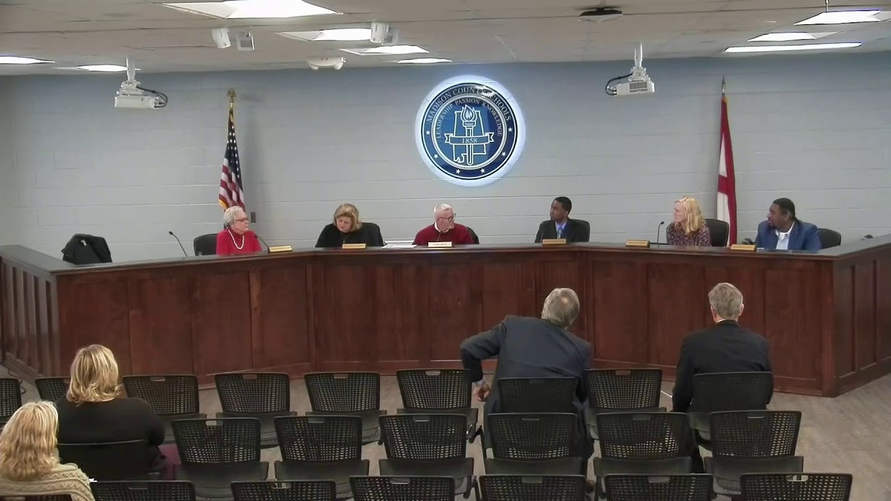 Madison County Board of Education Regular Session 12/19/2019 - YouTube