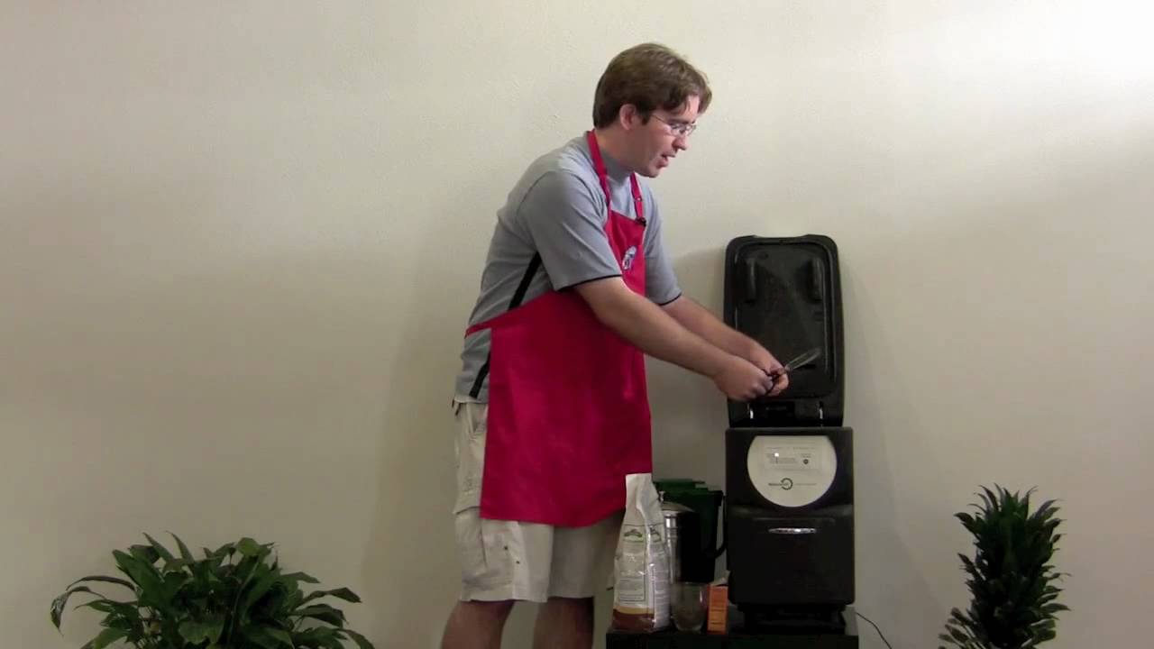 NatureMill Automatic Indoor Composter Demo - part 2/week 1 - YouTube