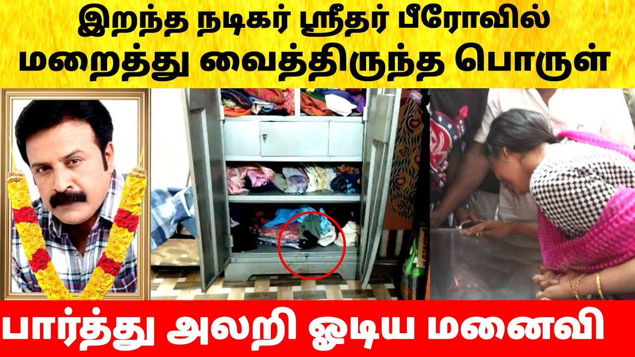 சீரியல் நடிகர் ஸ்ரீதர் பீரோவில் வைத்திருந்த பொருள்! Valliyin Velan ...