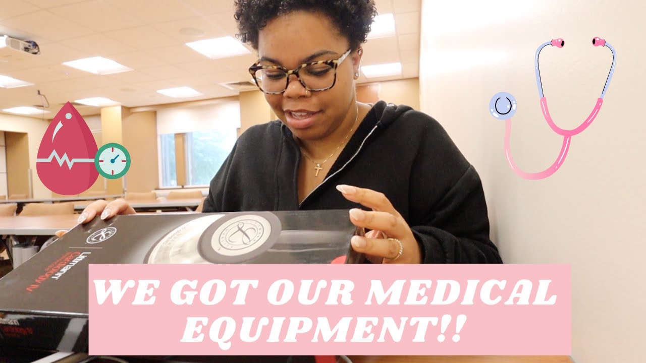 med school vlog: medical equipment day!! - YouTube