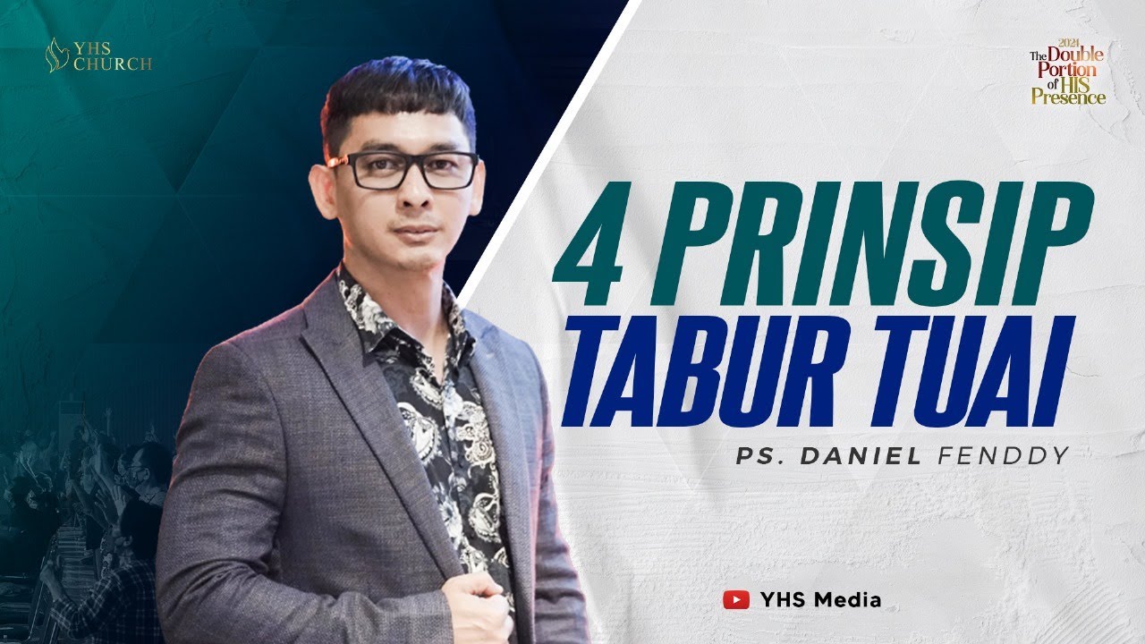 4 PRINSIP TABUR TUAI | IBADAH ONLINE GEREJA YHS | Ps. DANIEL FENDDY ...