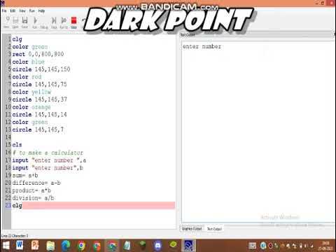 how to make shapes in basic 256 - YouTube