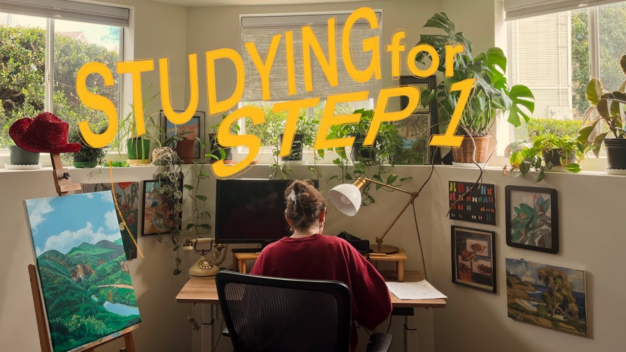 Studying for STEP 1 - a glimpse inside the life of a medical student 🩺 ...