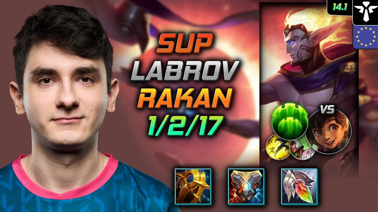 Rakan Support Build labrov Celestial Opposition Guardian - LOL EUW ...