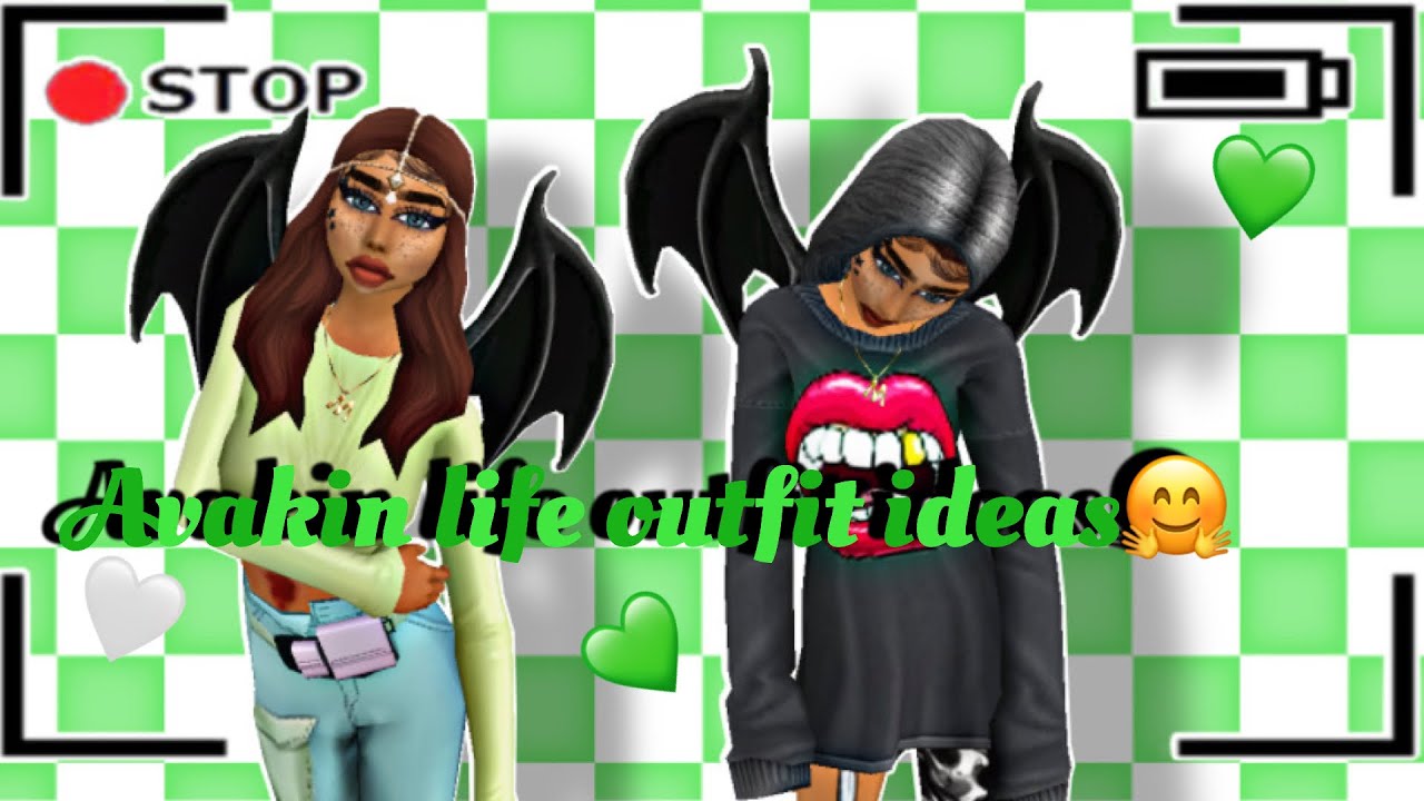 AVAKIN LIFE OUTFIT IDEAS💚*names of the clothes are in the video* - YouTube