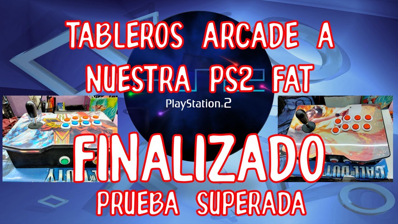 TERMINADO. TableroS Arcade para PS2 FAT. - YouTube