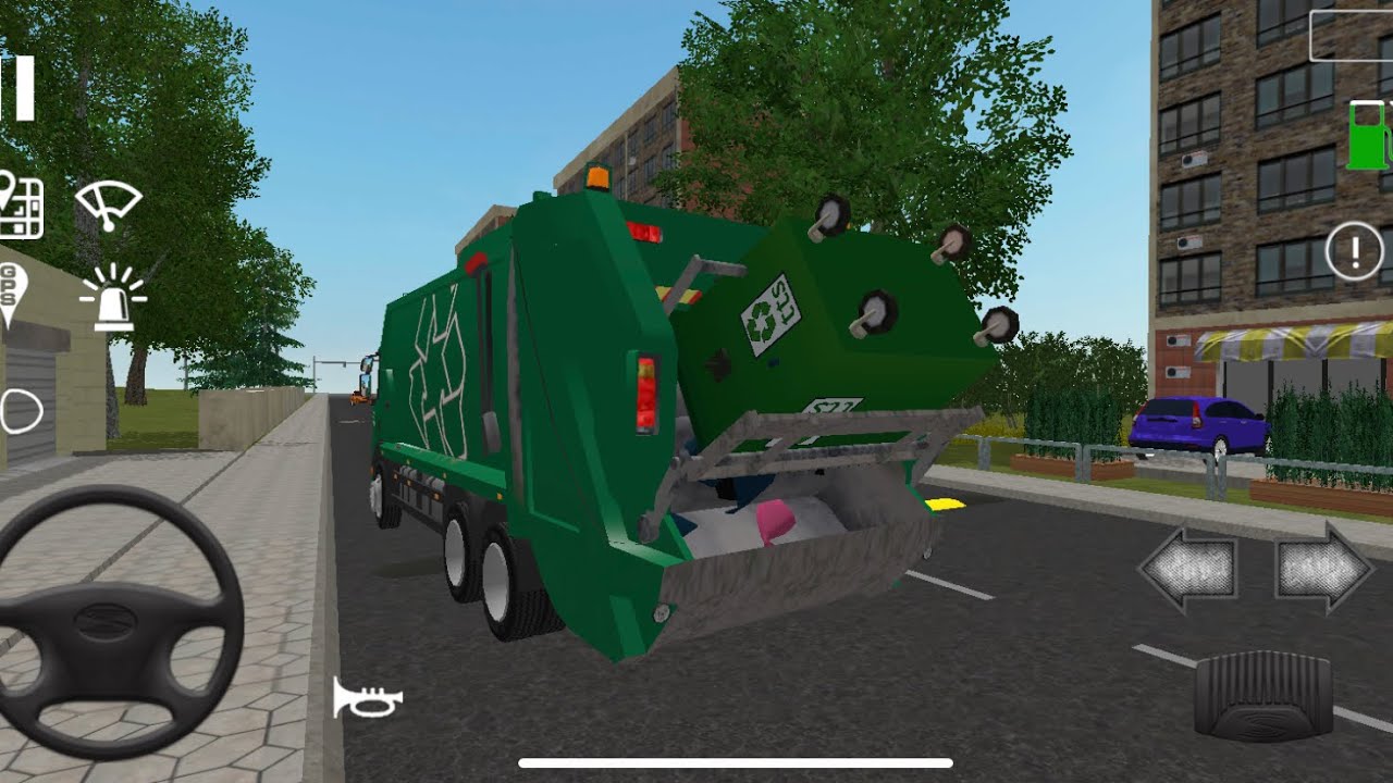 Garbage truck simulator | Episode 31 - YouTube