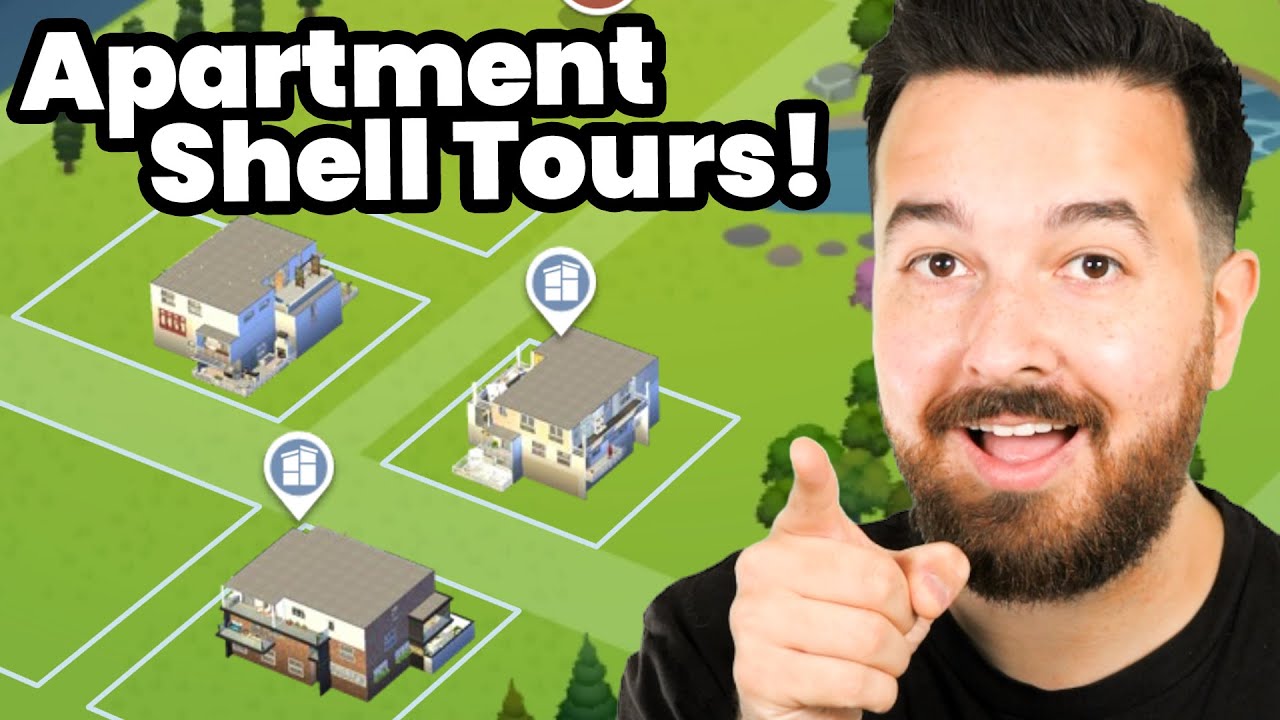 Apartment Shell Tours! - YouTube