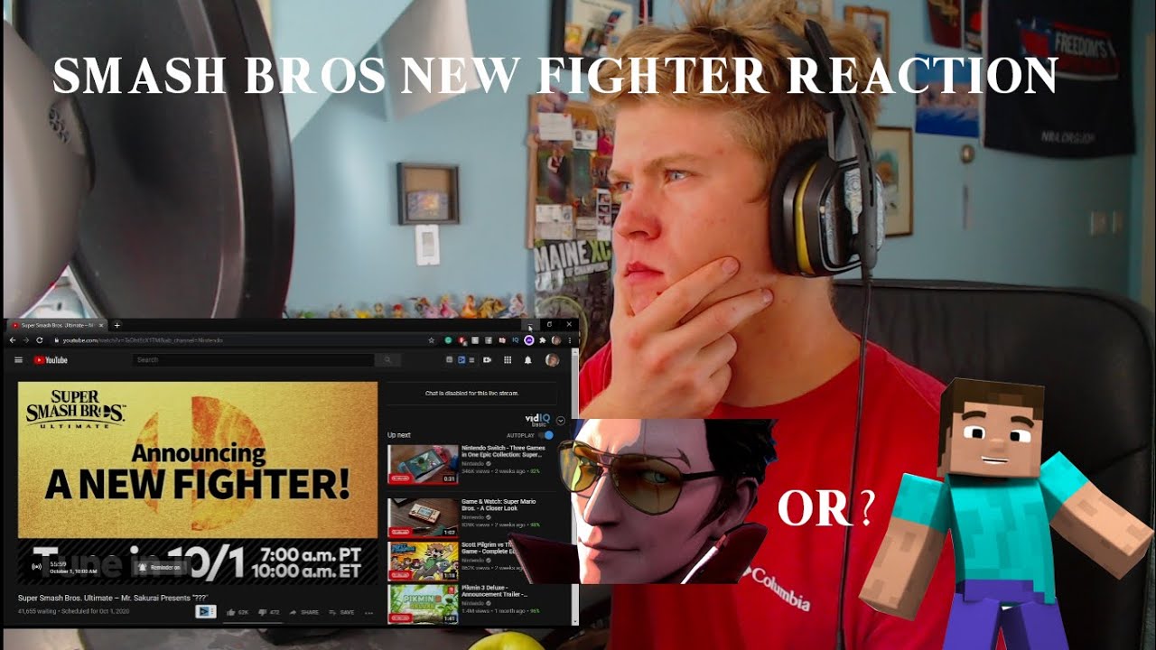 #MINECRAFT STEVE REACTION (with internet randos) - YouTube