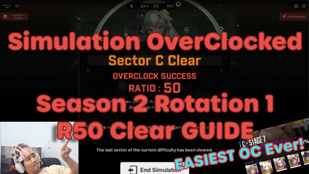 NIKKE Simulation OverClock Guide [ 2nd Rotation ] - YouTube