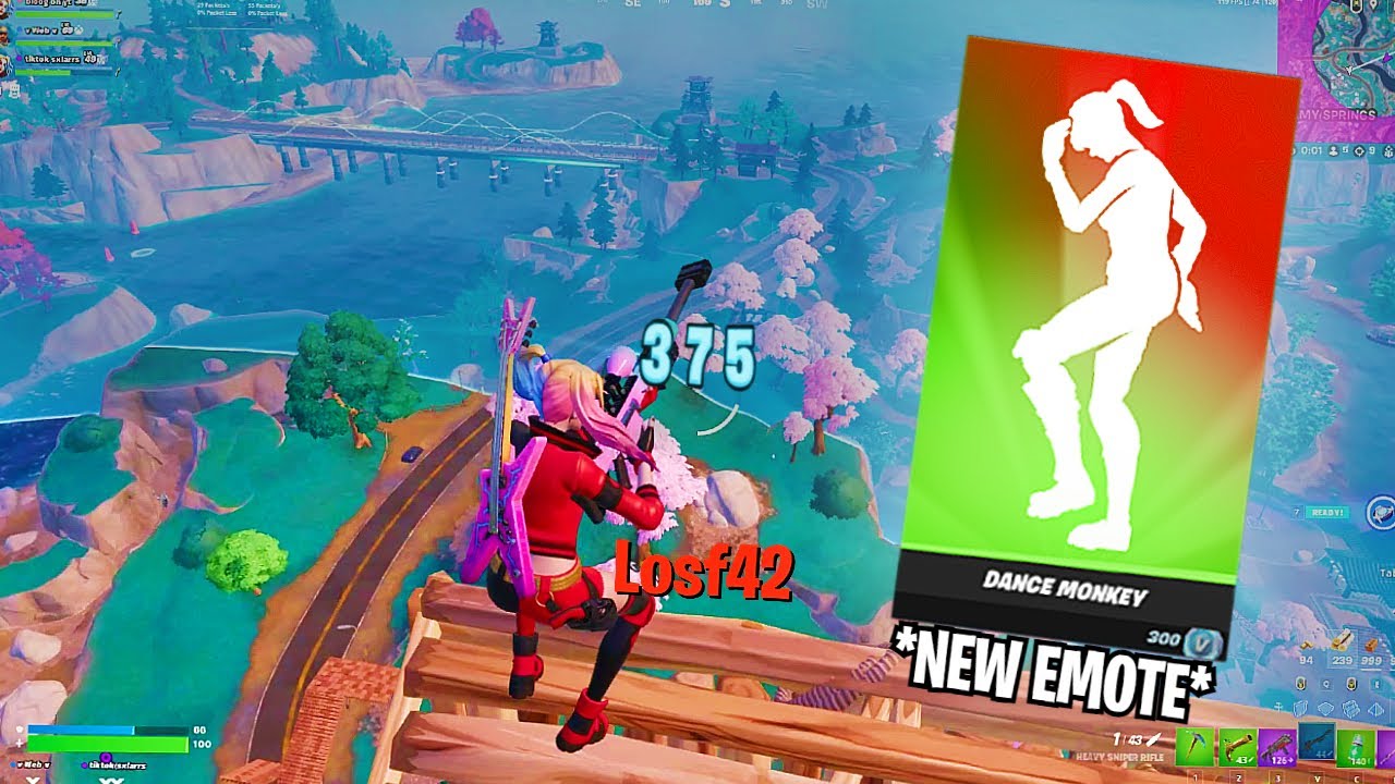 Dance Monkey 🐵 (Fortnite Montage) *NEW DANCE MONKEY EMOTE* - YouTube