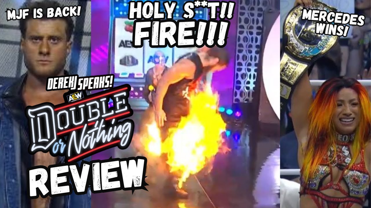 AEW Double Or Nothing 2024 Review | MJF IS BACK! MERCEDES WINS! JACK ...