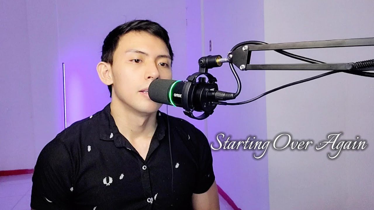 Starting Over Again - Mark Avila Cover - YouTube