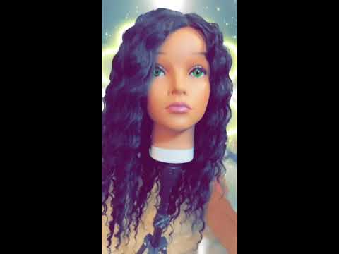 Hot glue gun wig - YouTube