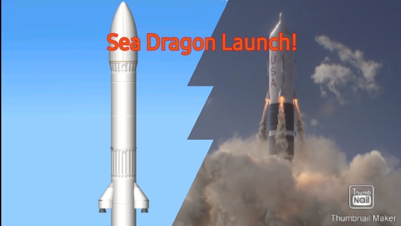 Sea Dragon Launch And Build (No BP Edit Or DLC) - YouTube