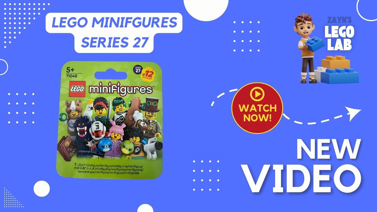 UNBOXING the CREEPY Boogeyman! LEGO Minifigures Series 27 - YouTube