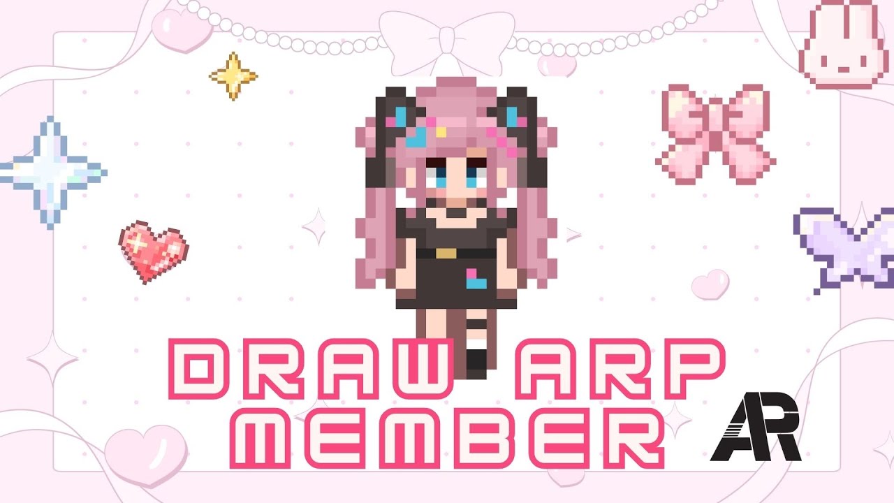 【🔴Drawing】Draw a random member of ARP with pixel style! - YouTube