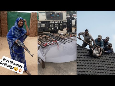 Bandits Trailer Load of Weapons intercepted by Nigeria police in Lagos
