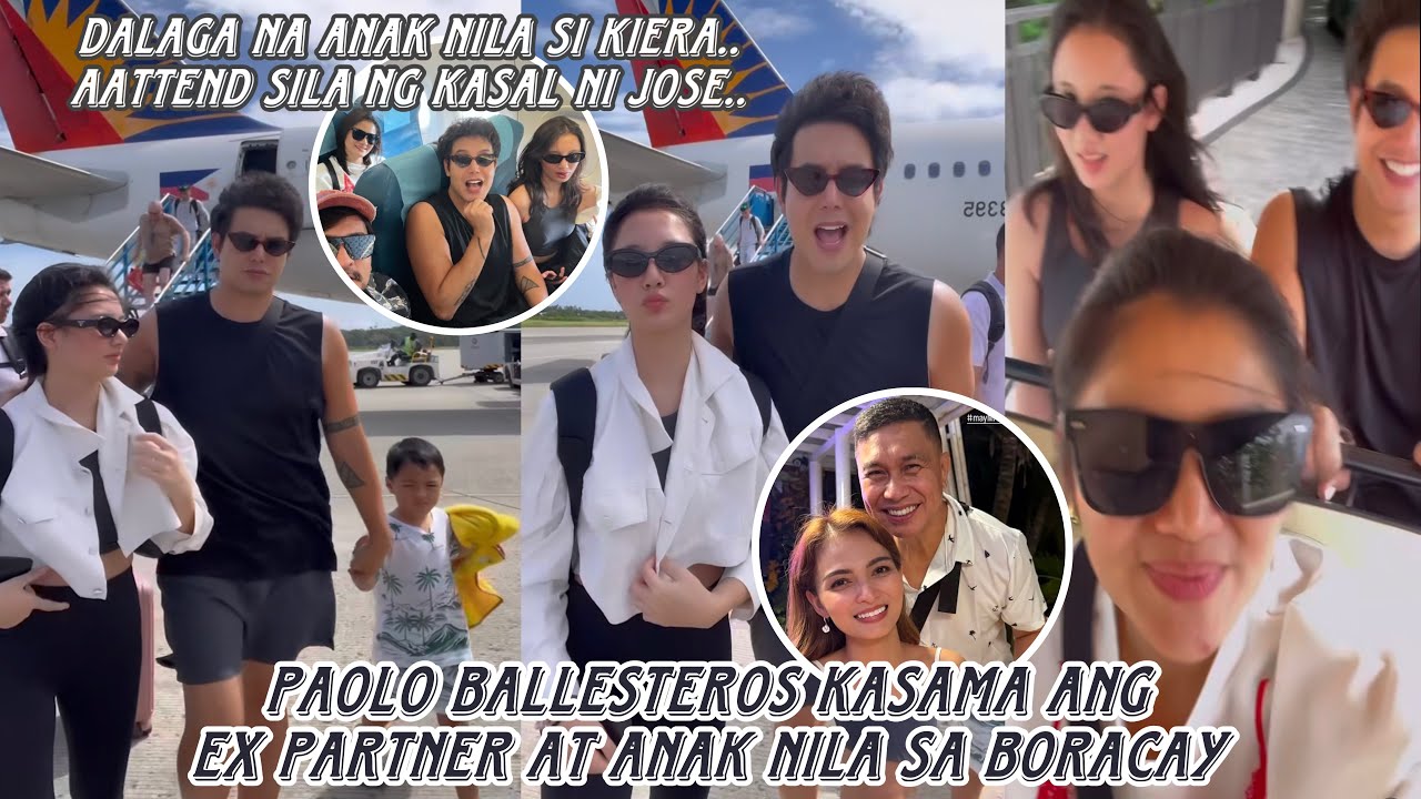 Paolo Ballesteros kasama ang ex partner na si Kaye at anak nilang si ...