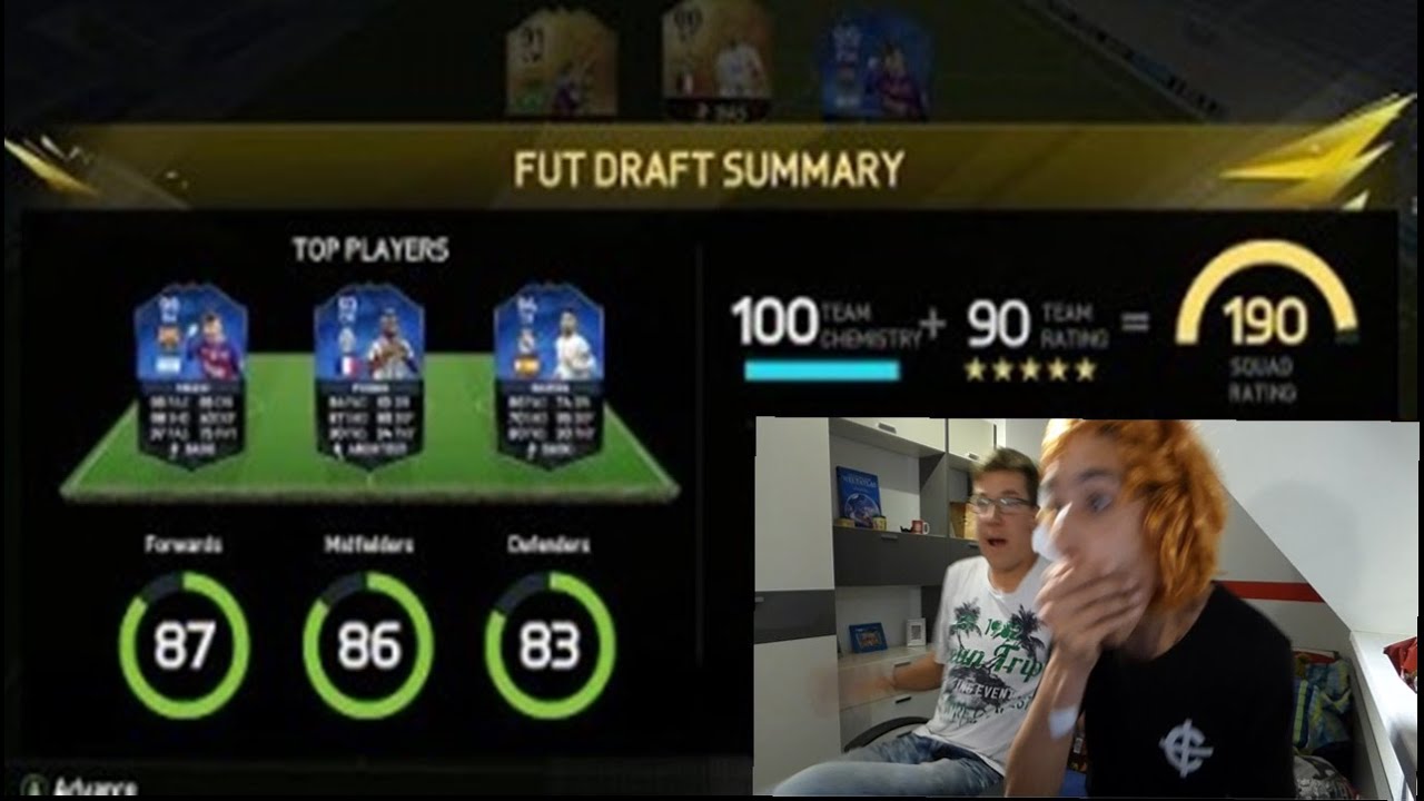 190 FUT DRAFT !!! *FIRST TRY* FIFA 16 - YouTube