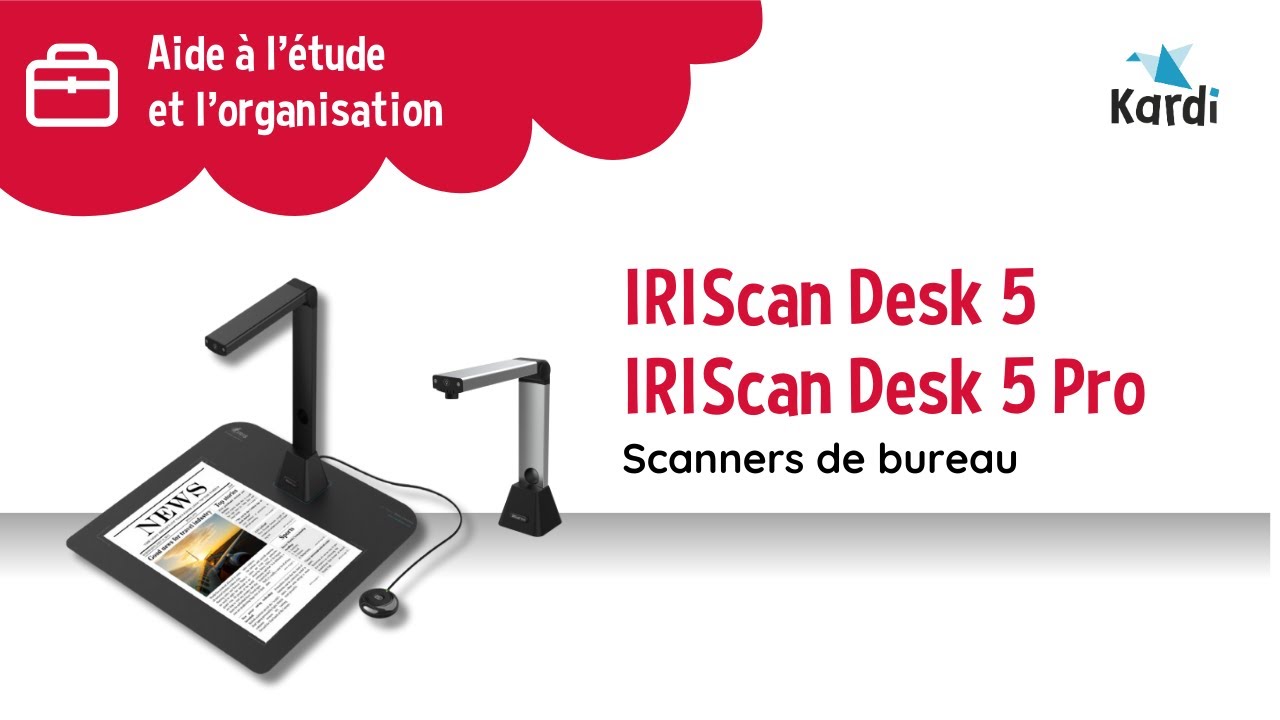 Découvrez les scanners IRIScan Desk 5 et Desk 5 Pro. - YouTube