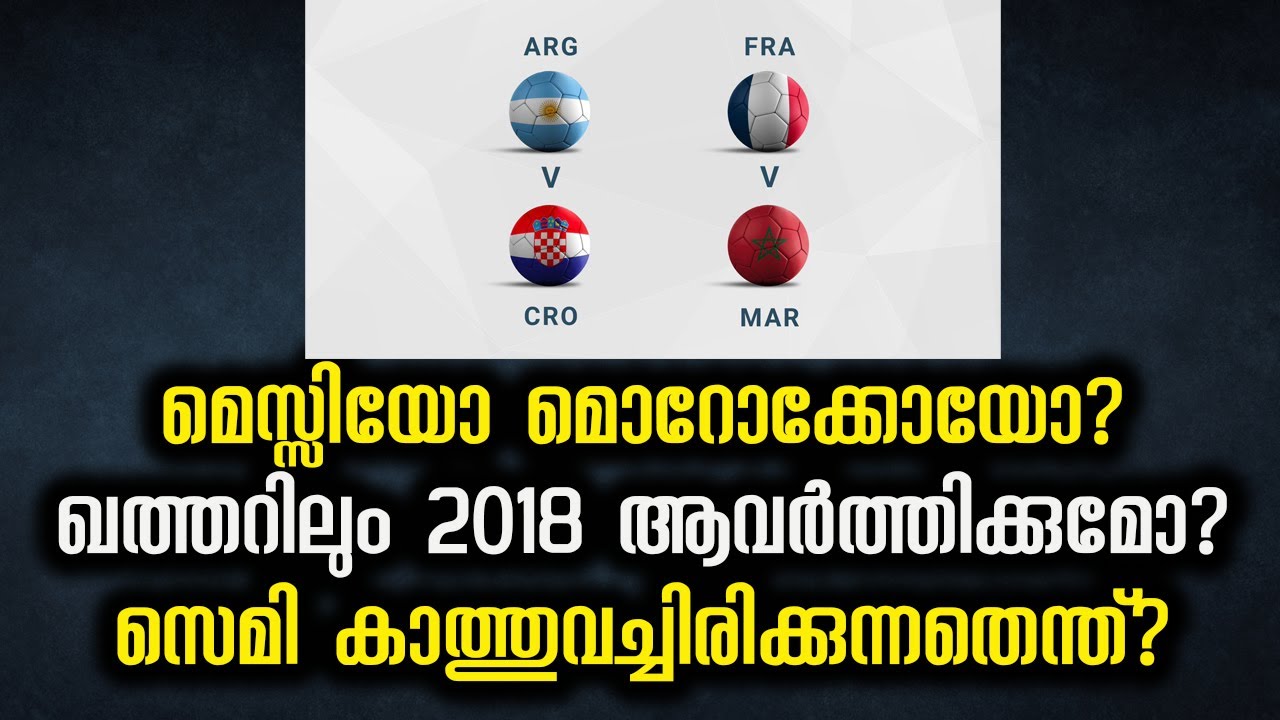 FIFA World Cup 2022 Semi Final line up preview - YouTube