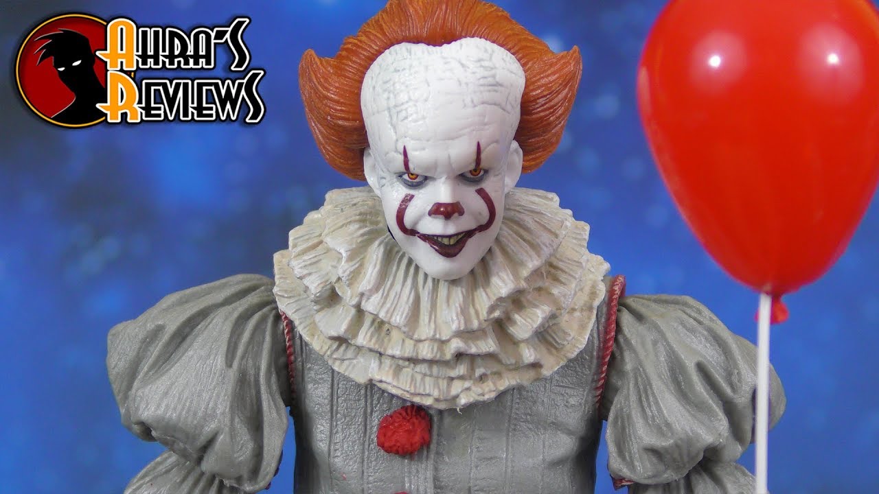 NECA IT 2017 Remake Pennywise Clown Action Figure Review Recensione ...