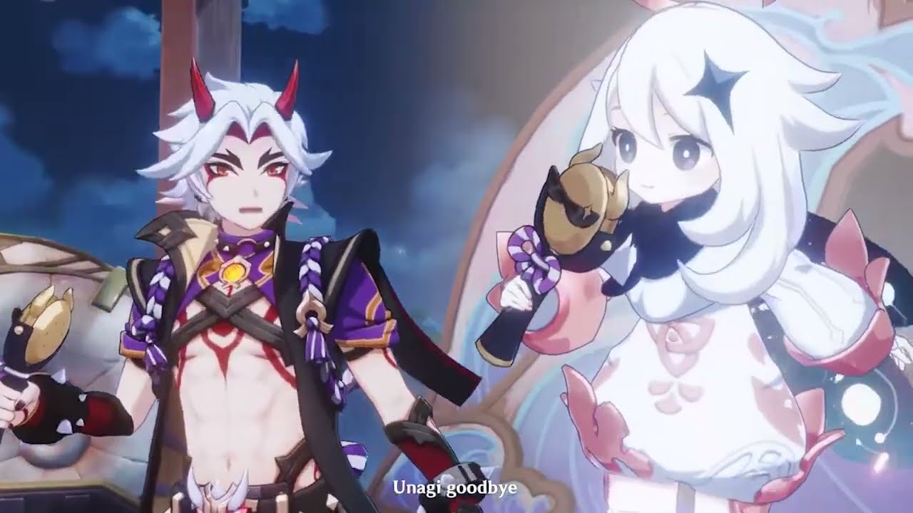 Bakamitai (Dame Da Ne) [Itto and Paimon Cover] (Genshin Impact) - YouTube