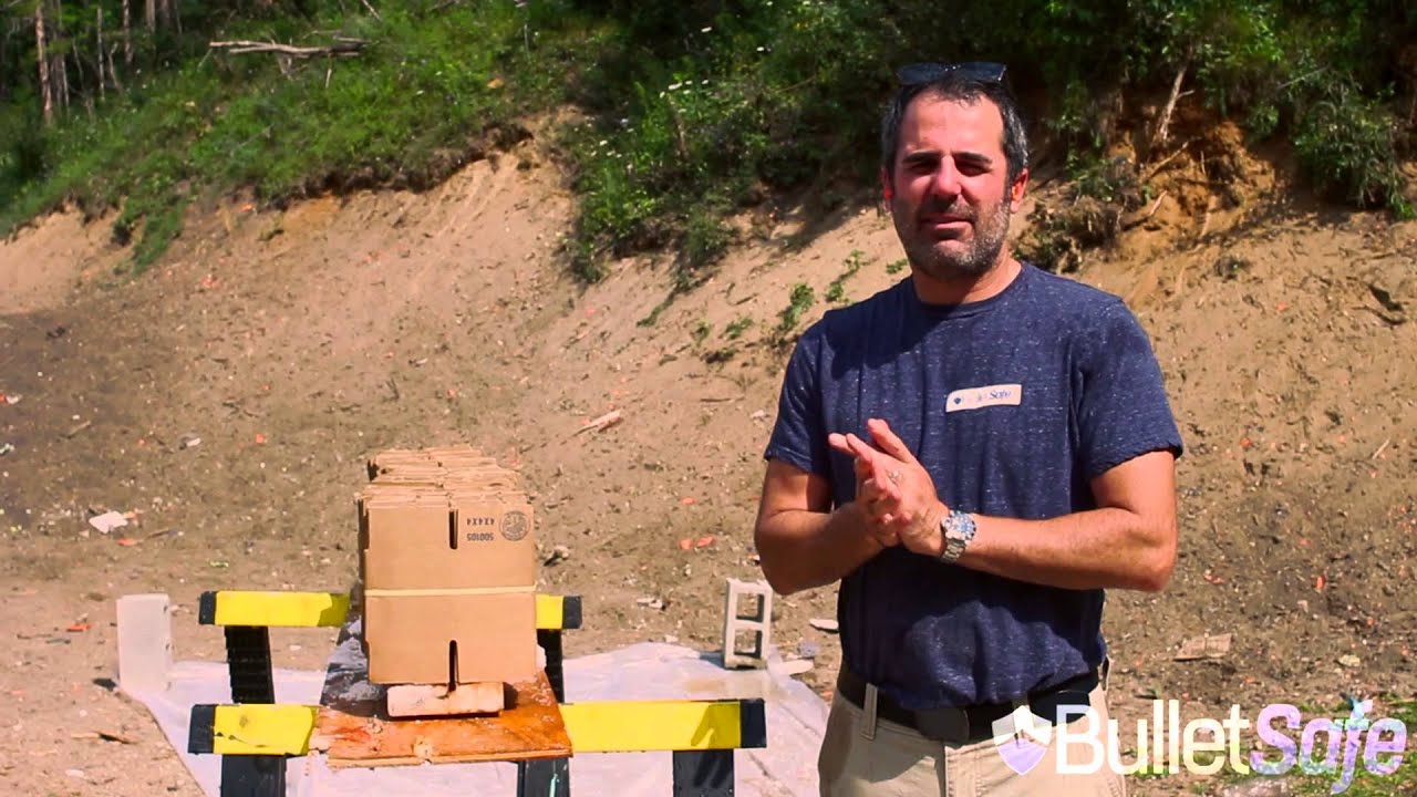 How Bulletproof #9 - How Bulletproof Is Cardboard 2.0 - YouTube