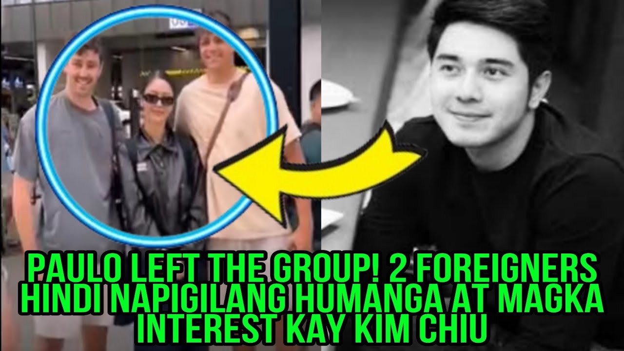 PAULO LEFT THE GROUP‼️2 FOREIGNERS HINDI NAPIGILANG HUMANGA AT MAGKA ...
