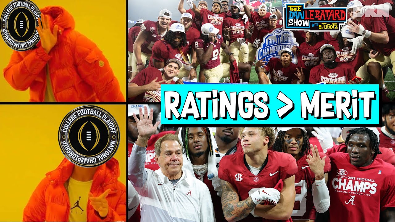 Florida State Robbed By CFB Playoff Committee As Alabama Gets In | Dan ...