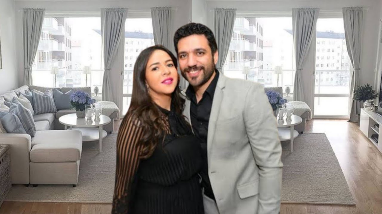شاهد بالفيديو ولادة الفنانه ايمى سمير غانم لطفلها الاول وأول ظهور له