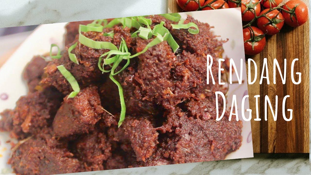 Resepi Rendang Daging Hitam SEDAP & MUDAH | Beef Rendang (20 orang ...