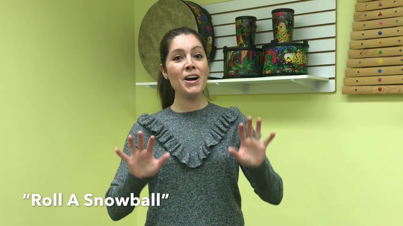 Roll a Snowball {Sign Language Song for Children} - YouTube