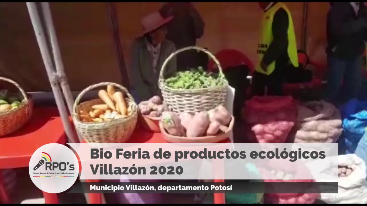 Bio Feria de productos ecológicos Villazón 2020 - YouTube