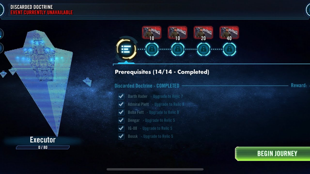 2022 Star Wars Galaxy of Heroes Farming Guide Free to Play - Executor Phase 1 - YouTube