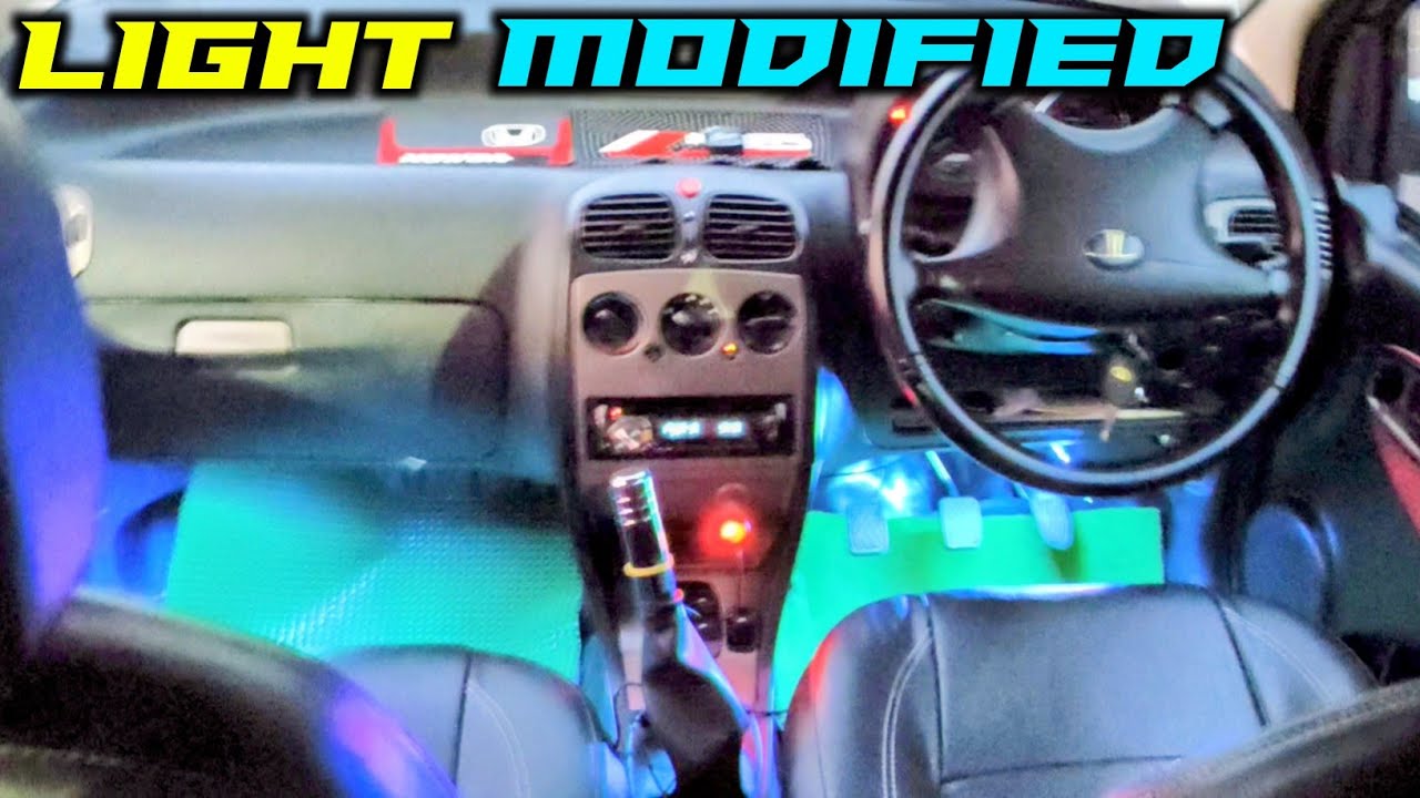 Indigo car light Modification - YouTube