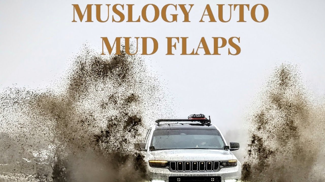 Jeep Grand Cherokee L Muslogy Auto Mud Flaps for WL75 WL74 - YouTube
